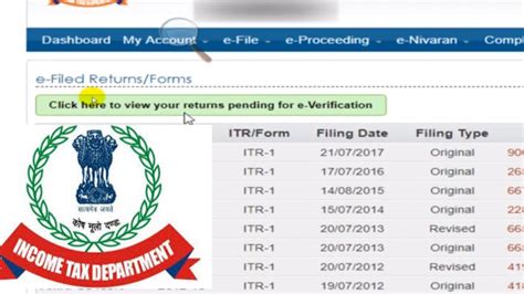 How To E Verify Income Tax Return Or Itr V 2019 20 To Save Time To