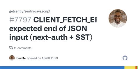 client fetch error expected end of json input next auth sst · issue