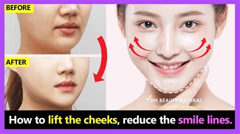 Only 3 Steps How To Lift The Cheeks Reduce The Smile Lines And Laugh