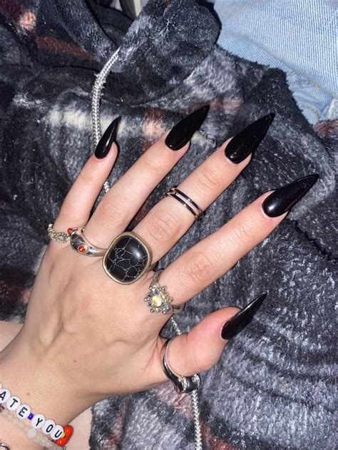 Take This Black Nails R Nailfetish