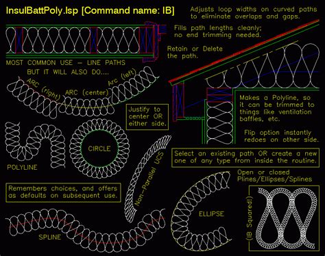 insulation batt representation in polyline form autodesk community