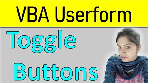 toggle buttons in vba userform vba userform in excel toggle buttons
