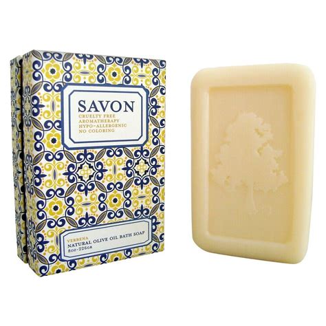 Olivia Care All Natural Olive Oil Bath Soap Verbena 8 Oz For Sale