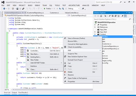 crud repository for web api sql server images