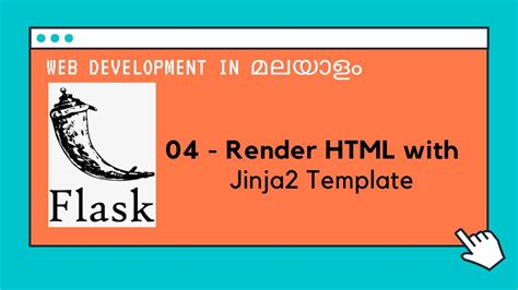 4 rendering templates with jinja web development in malayalam with