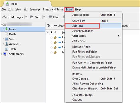how to remove duplicates from thunderbird mailboxes