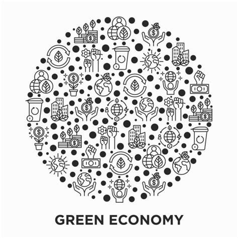 Green Economy Illustrationen Und Vektorgrafiken Istock