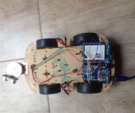 arduino servo control using ultrasonic sensor 3 steps