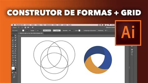 Criar Logo No Illustrator Construtor De Formas Grid RÁpido E
