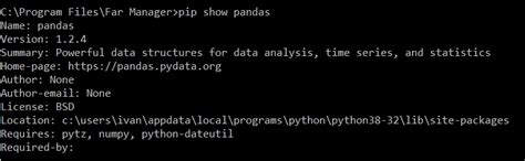 Лучшие материалы как проверить какие библиотеки установлены в python