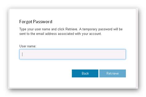 type in the user name for the password you want