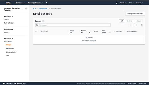 how to setup elastic container registry ecr for docker on aws