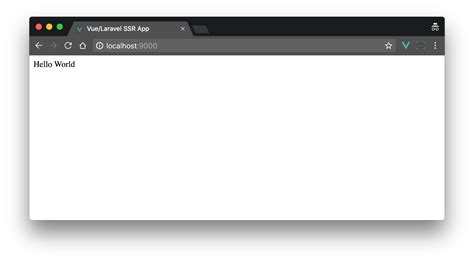 server side rendering with laravel and vue js 2 5 vue js