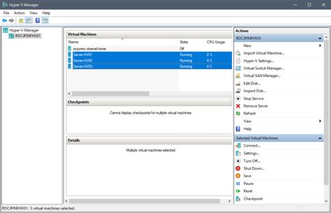 creating nested hyper v machines with windows server 2016