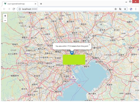 csv 地図 プロット vue