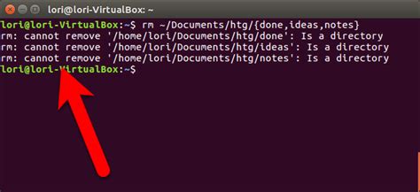 how to remove multiple subdirectories with one linux command