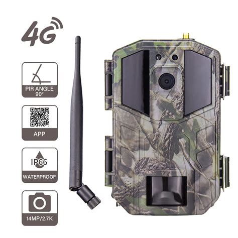 14mp 4g Hunting Trail Camera Waterproof Infrared Night Vision Pir