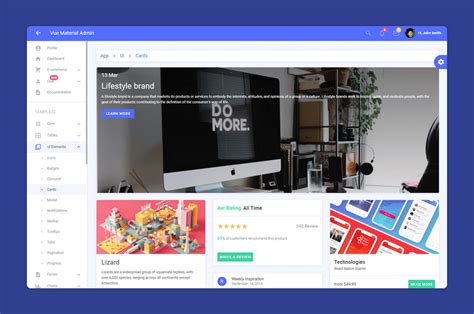 vue material laravel template made with laravel