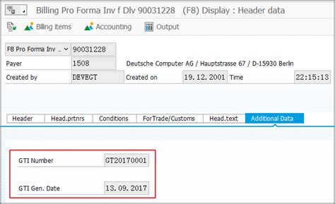 adding custom tab to billing document sap blogs