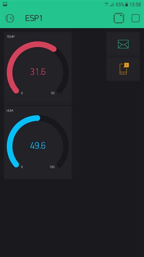 blynk email and push notifications tutorial esp8266 arduino example