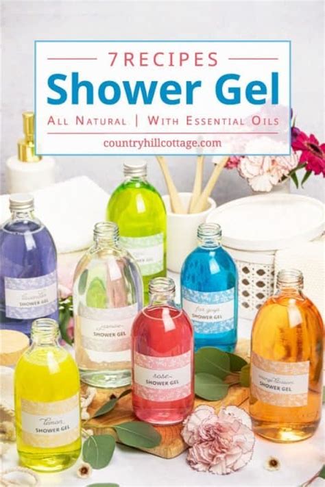 Diy Shower Gel How To Make Shower Gel {7 Recipes}