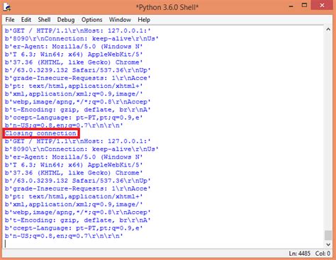 python socket server techtutorialsx
