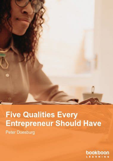 Five Qualities Every Entrepreneur Should Have