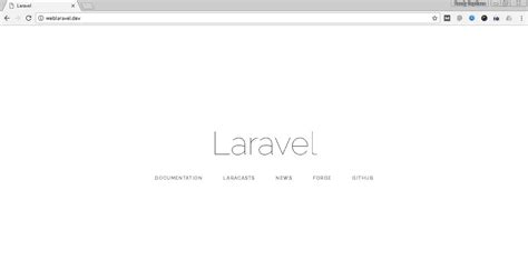 tutorial untuk pemula membuat proyek laravel dengan laragon ~ waliwis