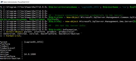 installing powershell sql server module fails in 6 0 could