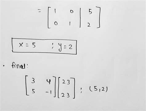[solved] Identify The Augmented Matrix For The System Of Equations And