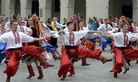 Ukrainians Traditional Dance Outfitsphotos Vogue