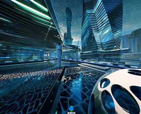 城市虚拟现实游戏版本。虚幻引擎制作 空间 建筑设计 蓝景科技vr 原创作品 站酷 zcool