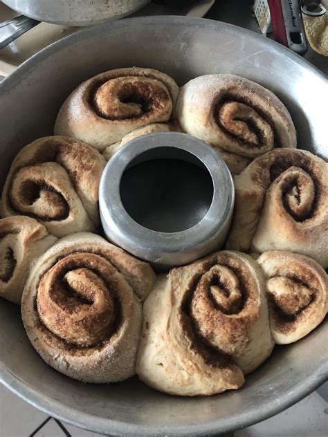 First Time Making Cinnamon Rolls From Scratch R Baking
