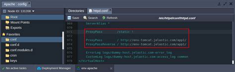 apache as the frontend of tomcat jelastic dev docs