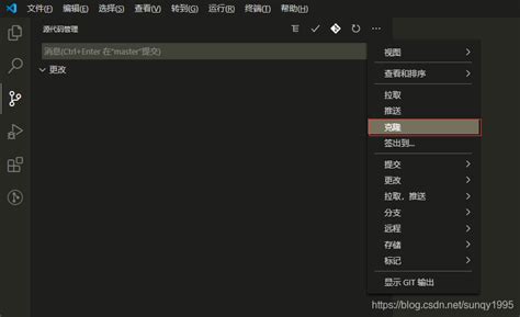 使用vscode如何从github拉取项目