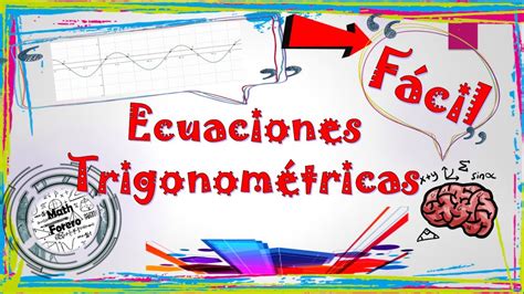 Concepto De Ecuaciones Trigonométrica Youtube