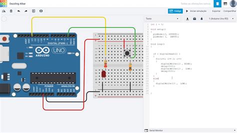 simulador tinkercad e arduíno básico parte 4 youtube