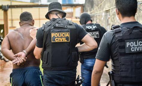 Policia Civil Cumpre 12 Mandados De Prisão Contra Membros De Facções Em
