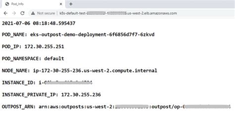 deploying containerized application on aws outposts with amazon eks