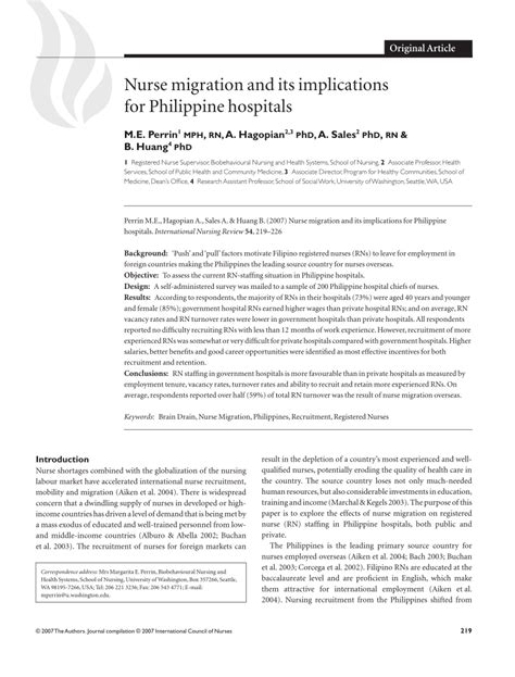 History Of Nursing In The Philippines Summary The Best Picture History