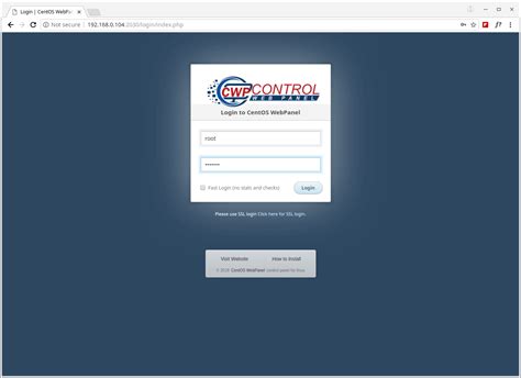 Как установить centos web panel cwp на centos 7 — it is good