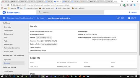 kubernetes dns endpoint stack overflow