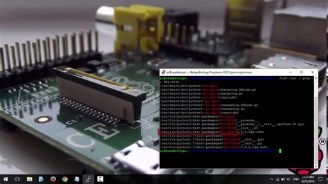 belajar raspberry pi pemrograman gpio 1 python youtube