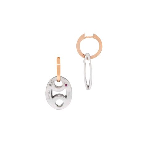 Roberto Coin 18k Two Tone Gold Diamond Earrings Ii Stephen Webster