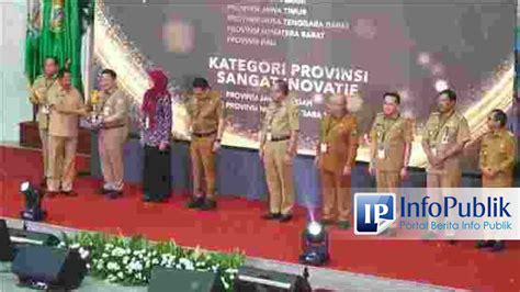 Infopublik Catatkan 200 Inovasi Pemprov Dki Raih Dua Penghargaan Di