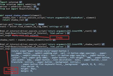 python selenium web scraping with beautiful soup on dynamic content