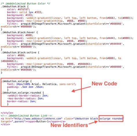 iweb tip 27 css buttons in iweb