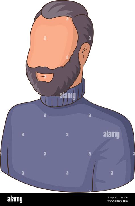 Teenager Man Beard Stock Vector Images Alamy