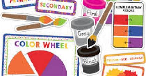 Colors Mini Bulletin Board Set The Learning Store Teacher And School