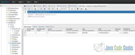 spring boot flyway and postgresql examples java code geeks 2022